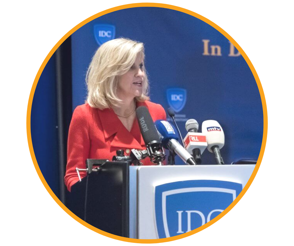 Press Conference with IDC President Tonia Khouri